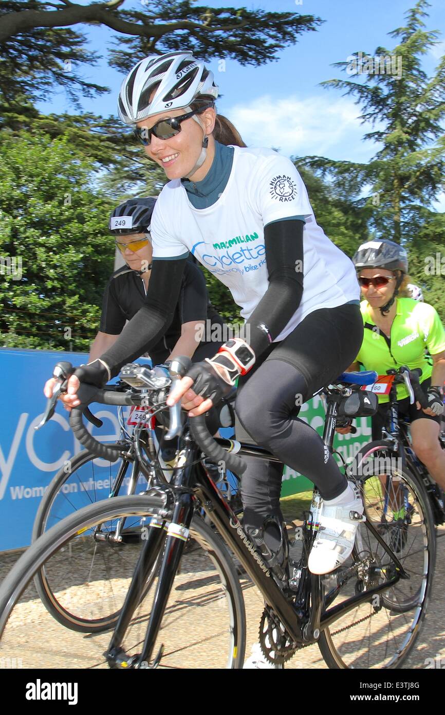 Woburn, Bedfordshire, UK. 29th June 2014. Victoria Pendleton at ...