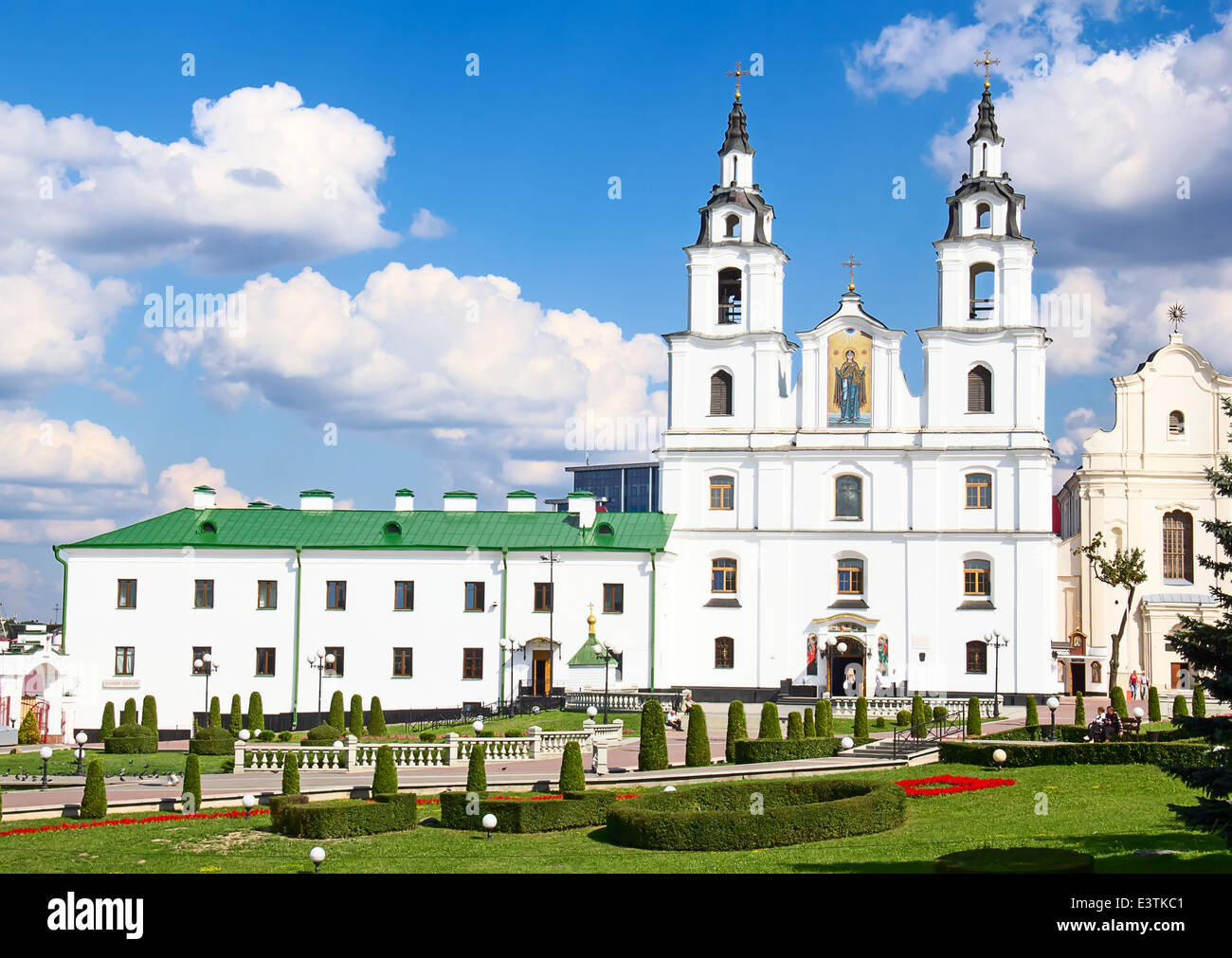 Main Orthodox church of Belarus - Cathedral of Holy Spirit in Minsk ...