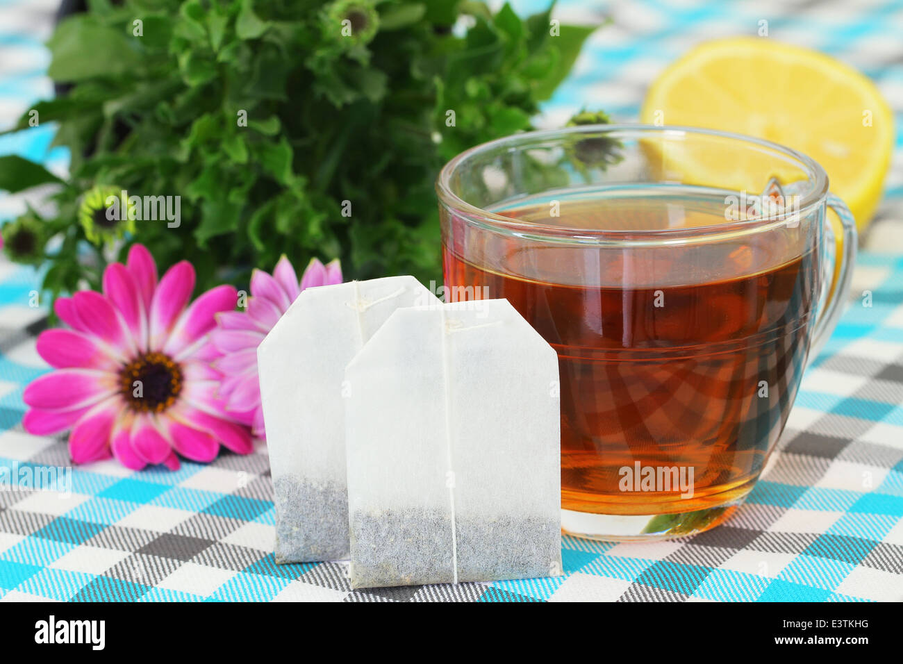 Tea lemon teabag hi-res stock photography and images - Alamy