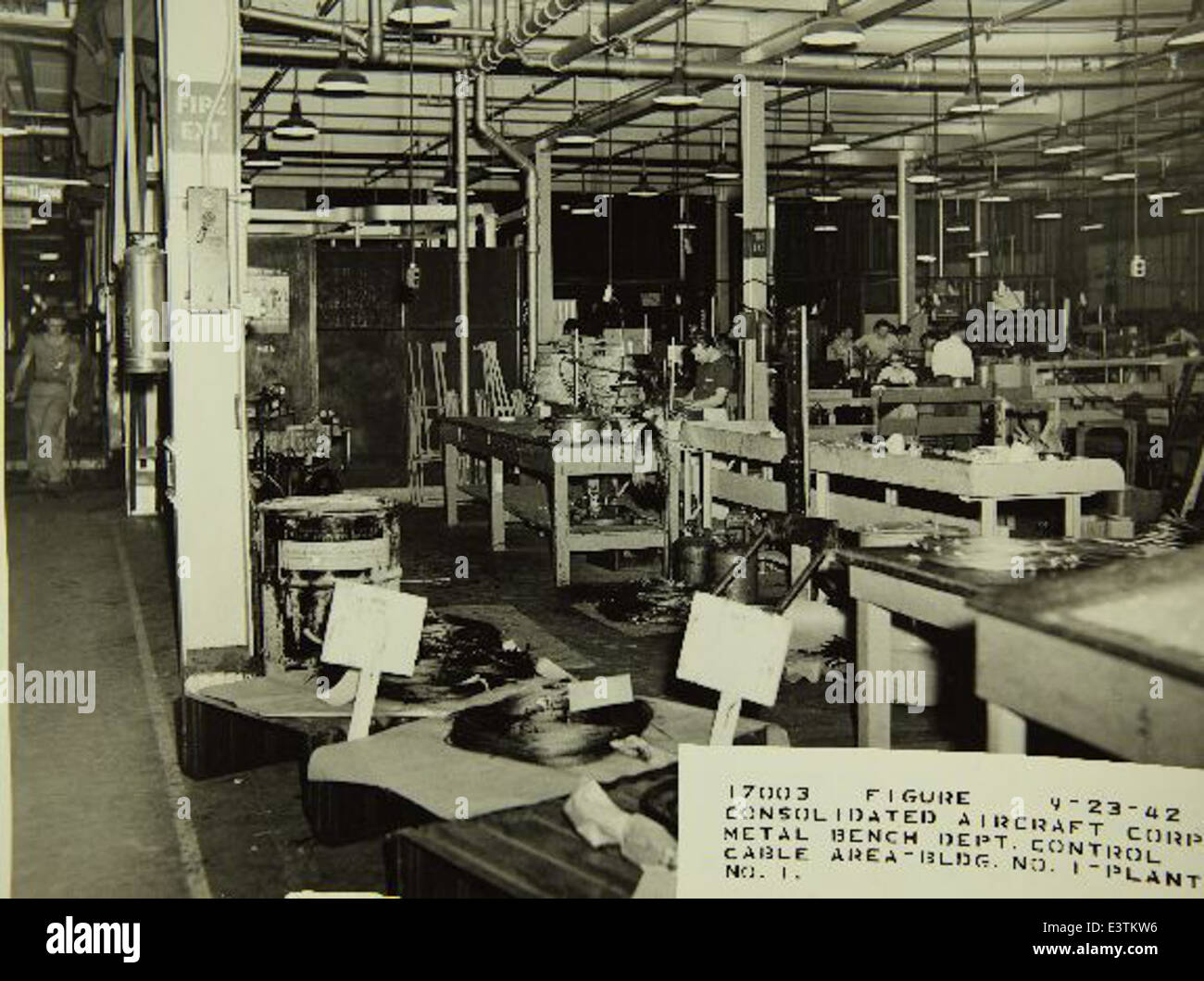 The Consolidated/Convair Aircraft Factory in San Diego was a key site ...