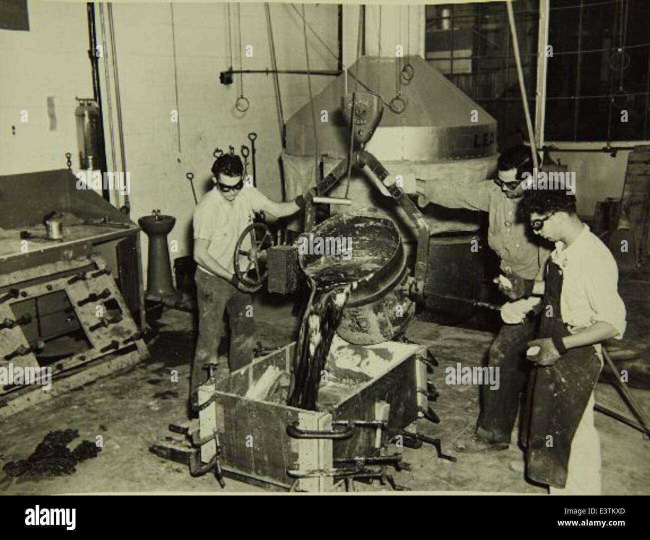 This image captures the Consolidated/Convair aircraft factory in San ...
