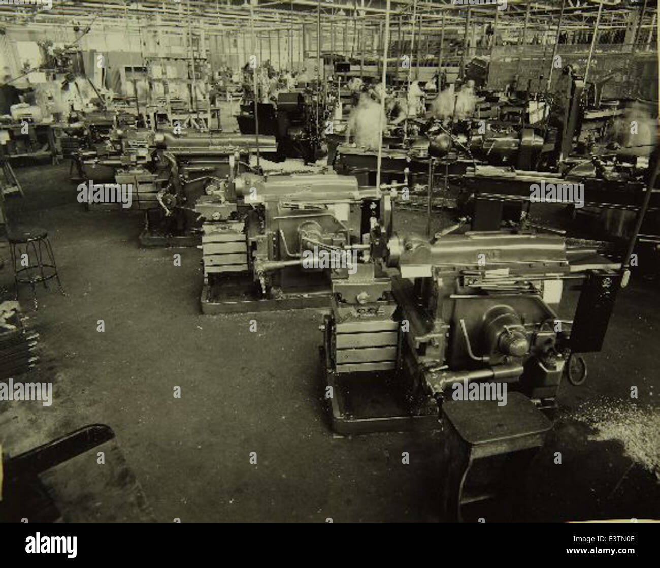 Machine Shop : Consolidated/Convair Aircraft Factory San Diego Stock ...