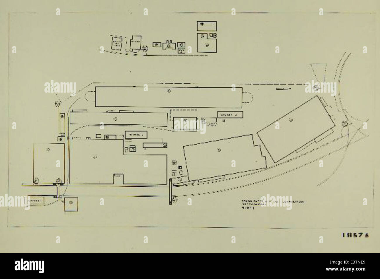This aerial view of the Consolidated/Convair Aircraft Factory at ...