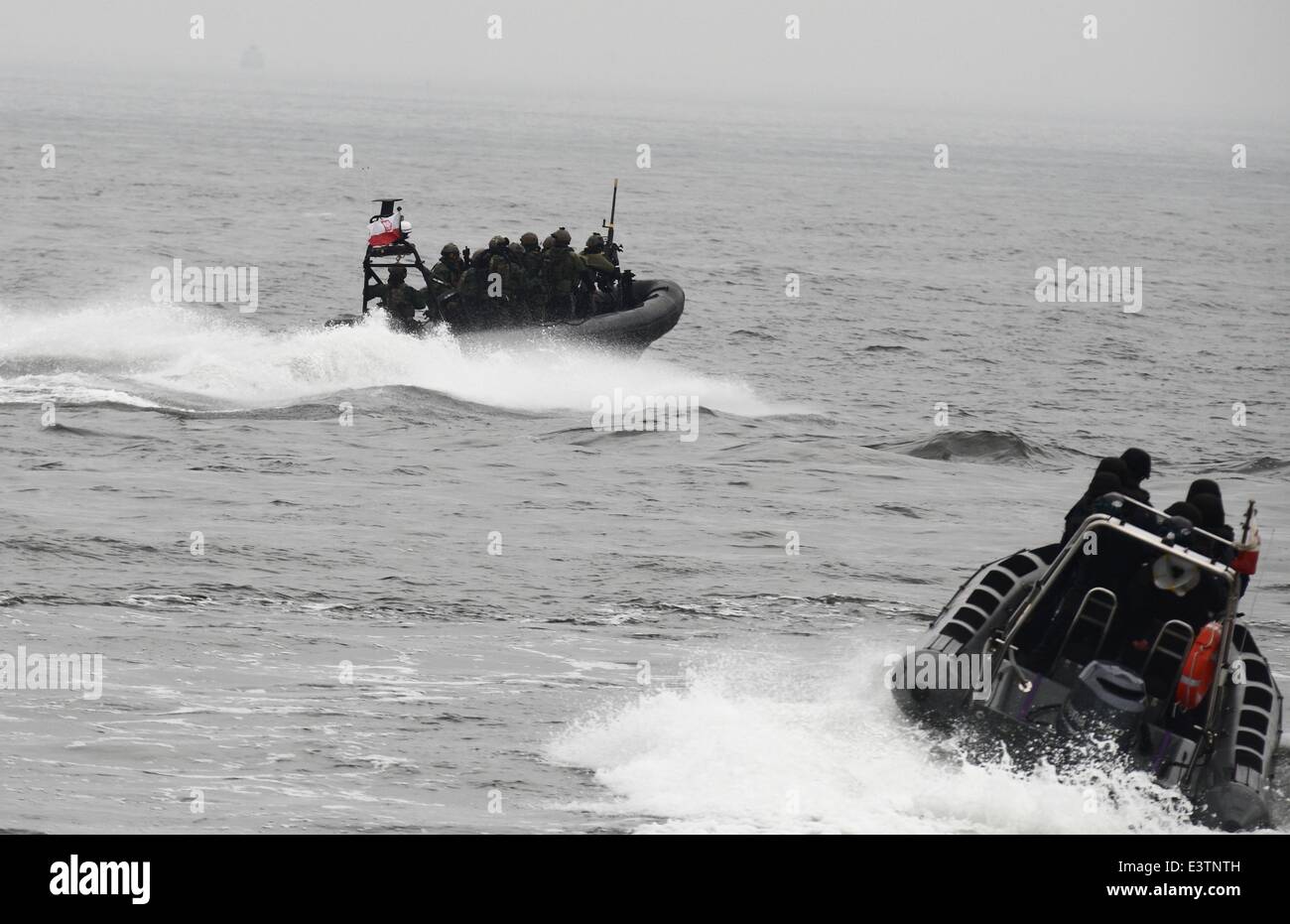 Gdynia, Poland 29th, June 2014 Polish Navy special unit ' Formoza ...