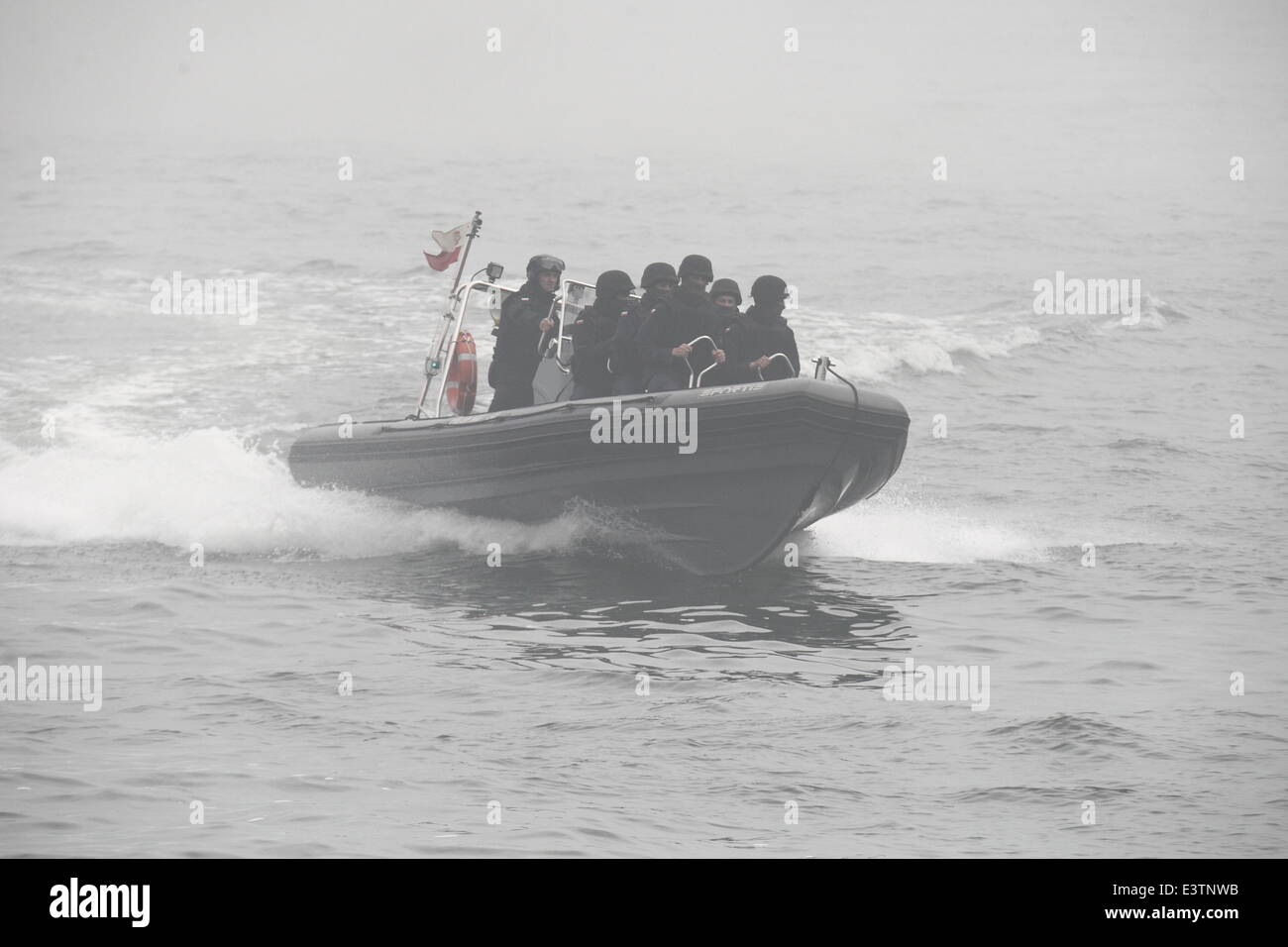 Gdynia, Poland 29th, June 2014 Polish Navy special unit ' Formoza ...