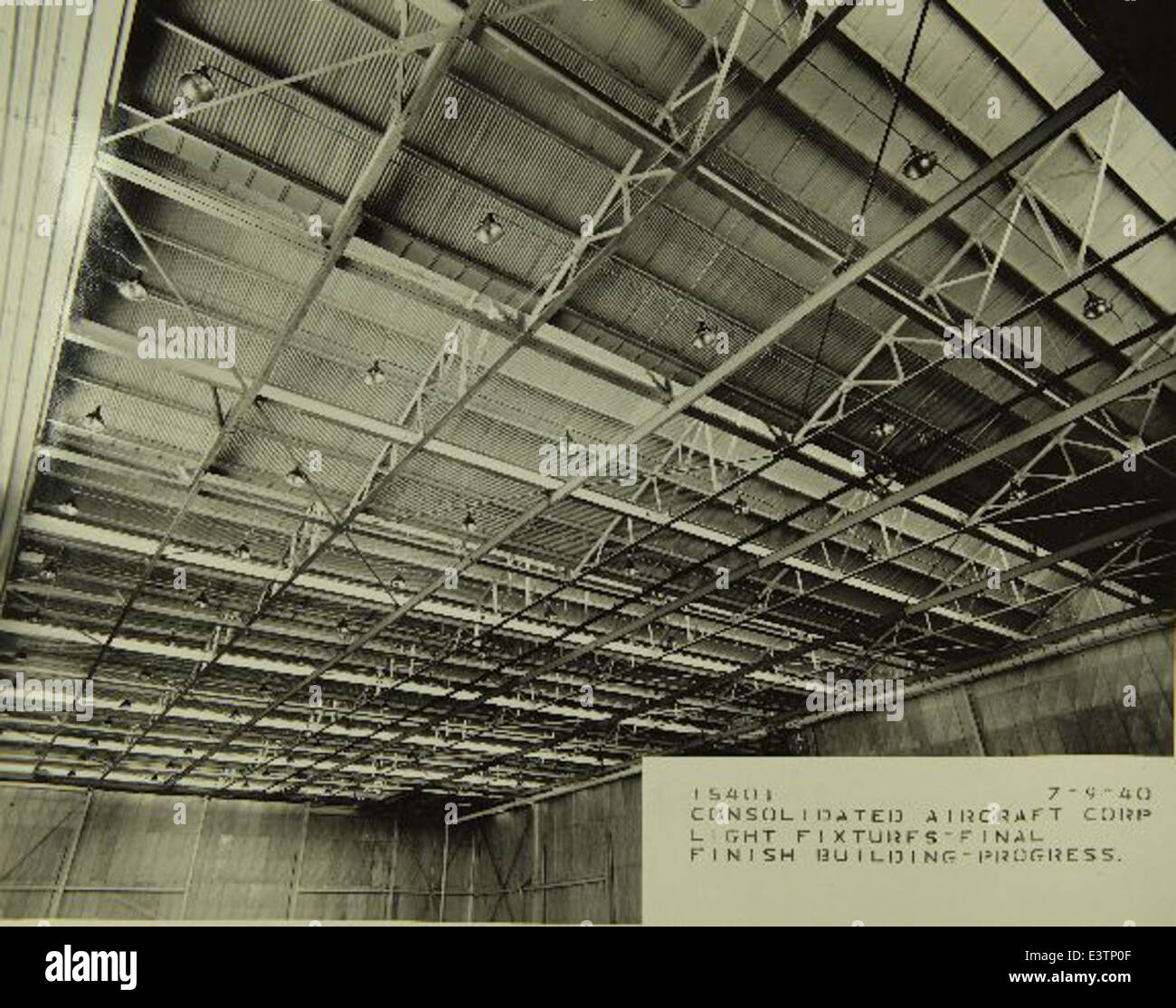 This image captures the Consolidated/Convair Aircraft Factory in San ...