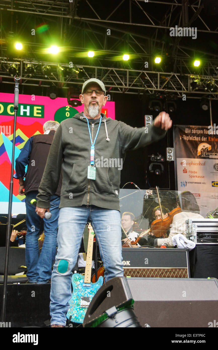 Kiel, Germany. 27th June, 2014. Rock meets Classic at the Kieler Woche ...