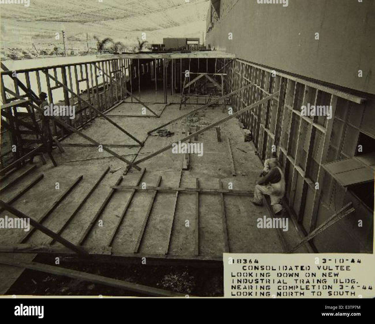 This photo depicts the Consolidated/Convair aircraft factory in San ...
