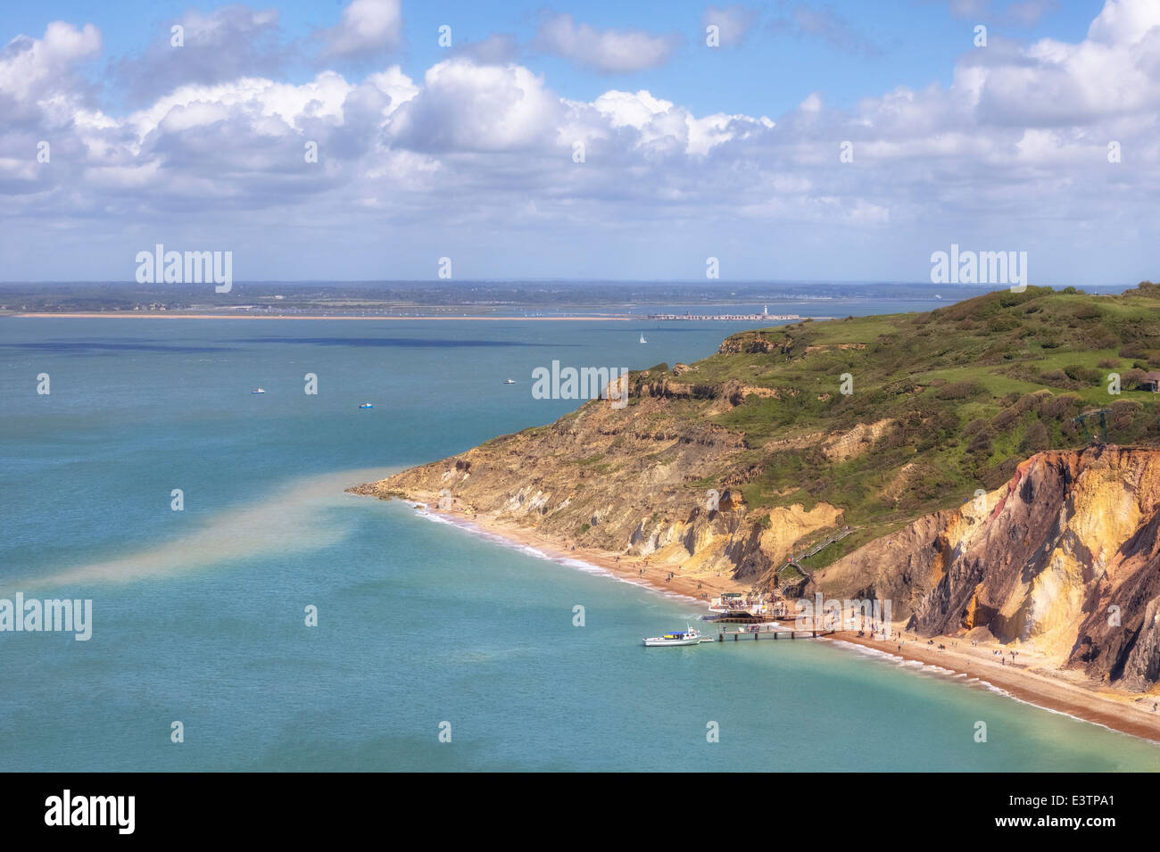 Alum bay hi-res stock photography and images - Alamy