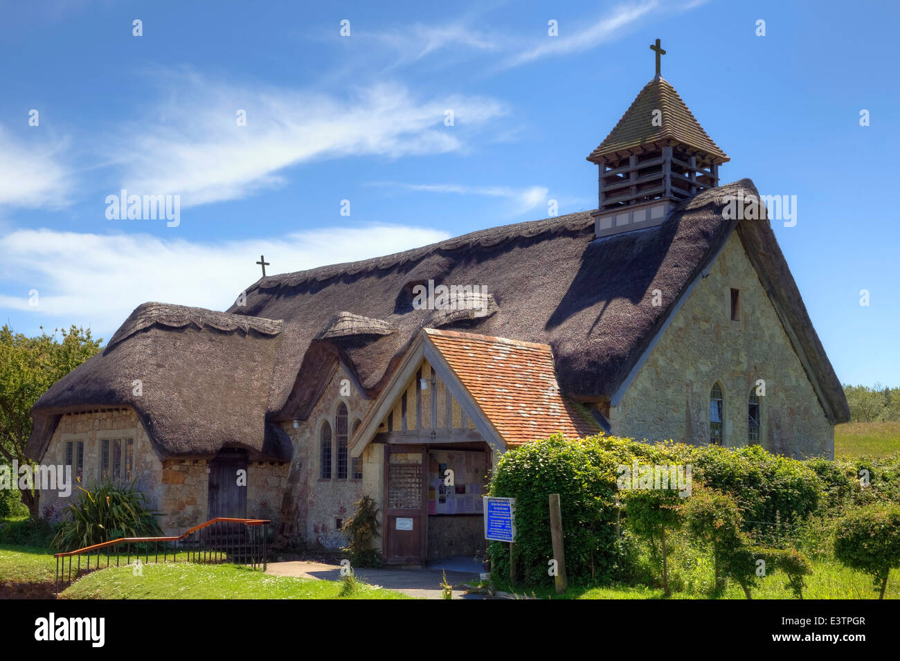 St Agnes church, Freshwater, Isle of Wight, England, United Kingdom ...
