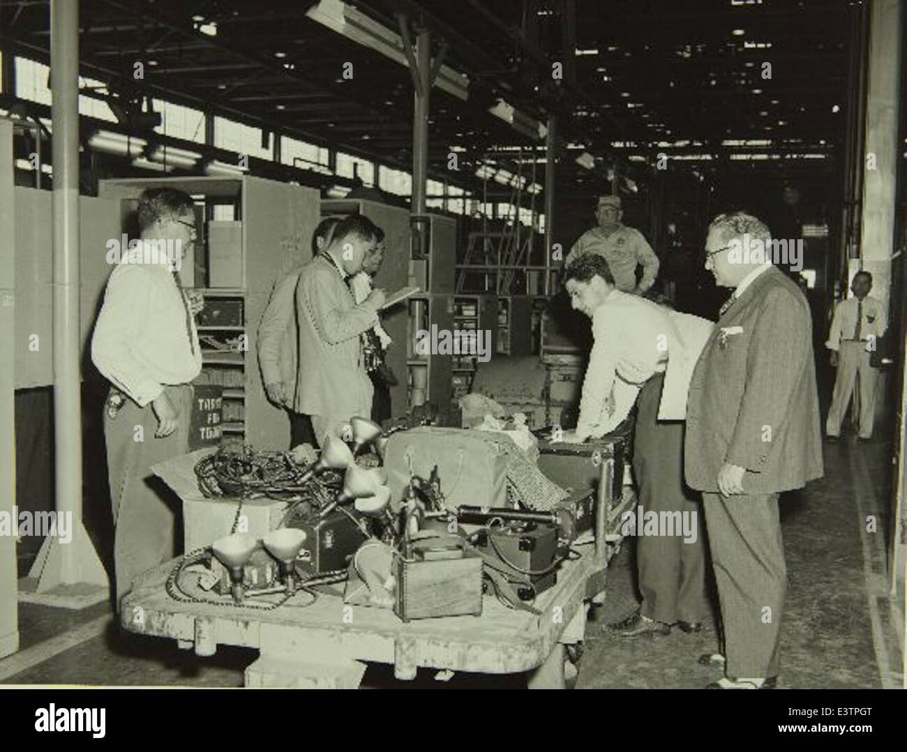 NATO representatives visited the Consolidated/Convair Aircraft Factory ...