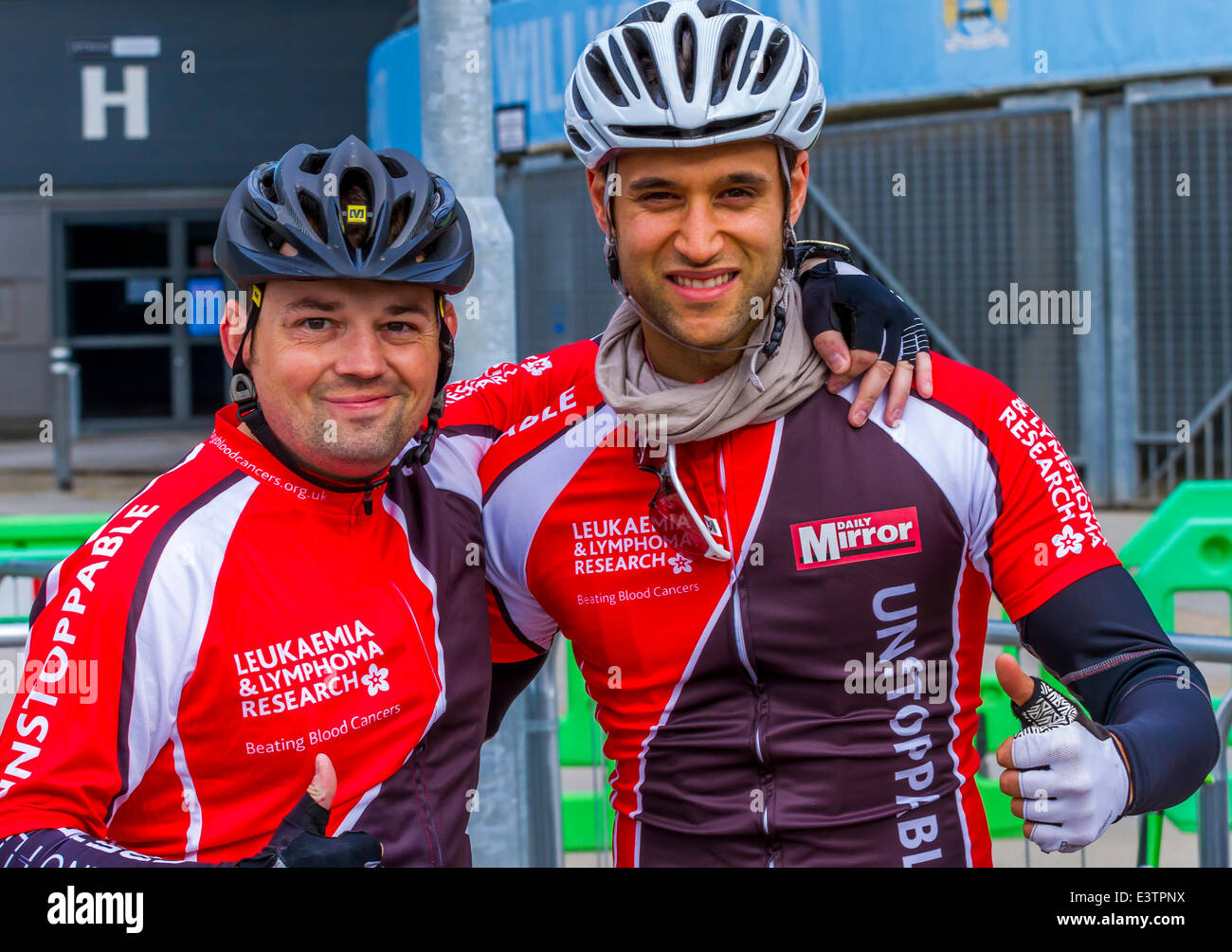 Manchester, UK. 29th June, 2014. Thousands of cyclists take part in The ...