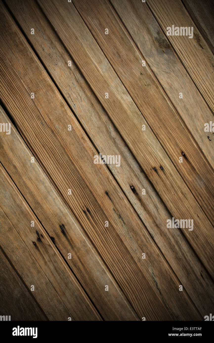 Wood texture with nails Stock Photo - Alamy