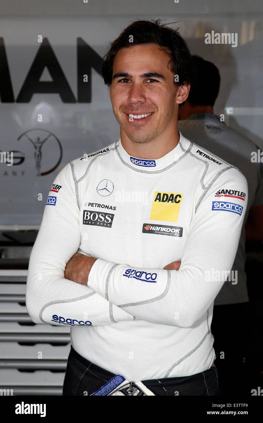 Nuremberg, Germany. 28th June, 2014. HANDOUT - The Canadian DTM pilot ...