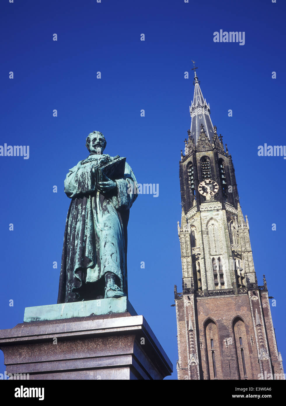 Netherlands, Delf, Beestenmarkt, the market square Stock Photo - Alamy