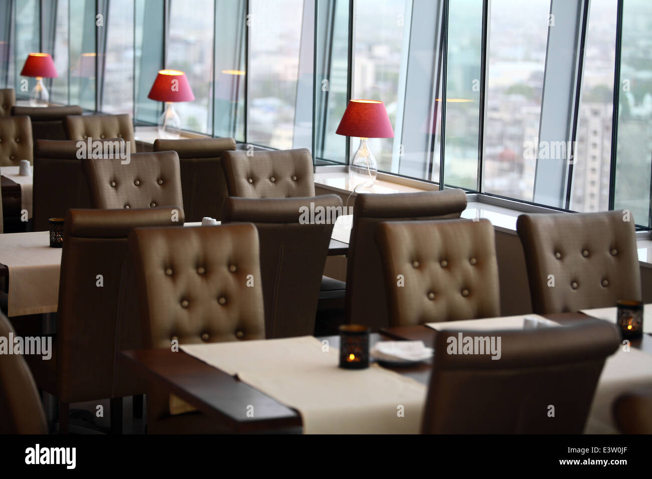 Fancy Restaurant Interior Window High Resolution Stock Photography and ...