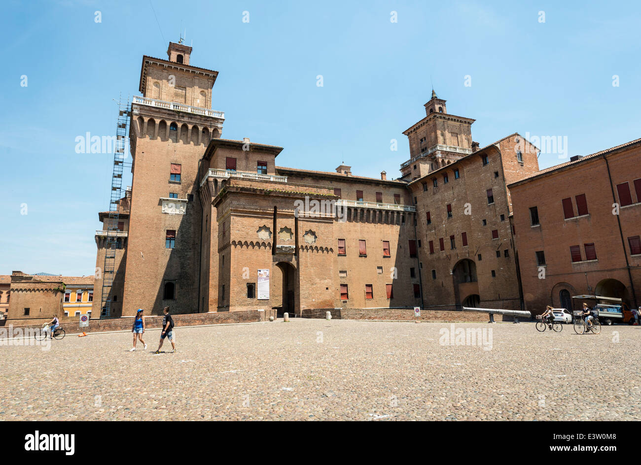 Italy ferrara castle estense hi-res stock photography and images - Alamy