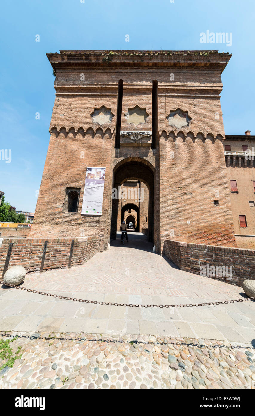 Italy ferrara castle estense hi-res stock photography and images - Alamy