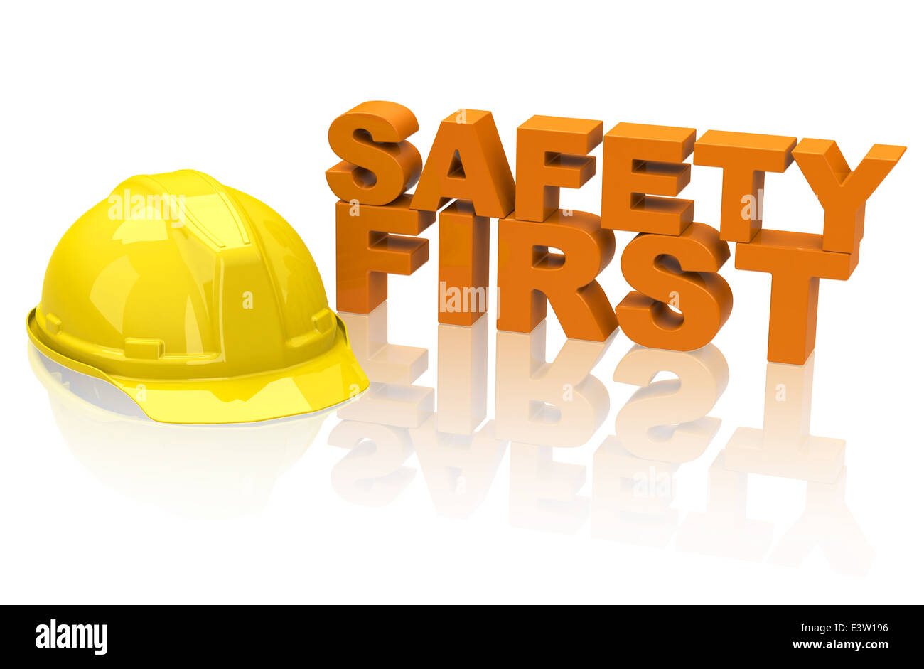 Safety first Cut Out Stock Images & Pictures - Alamy