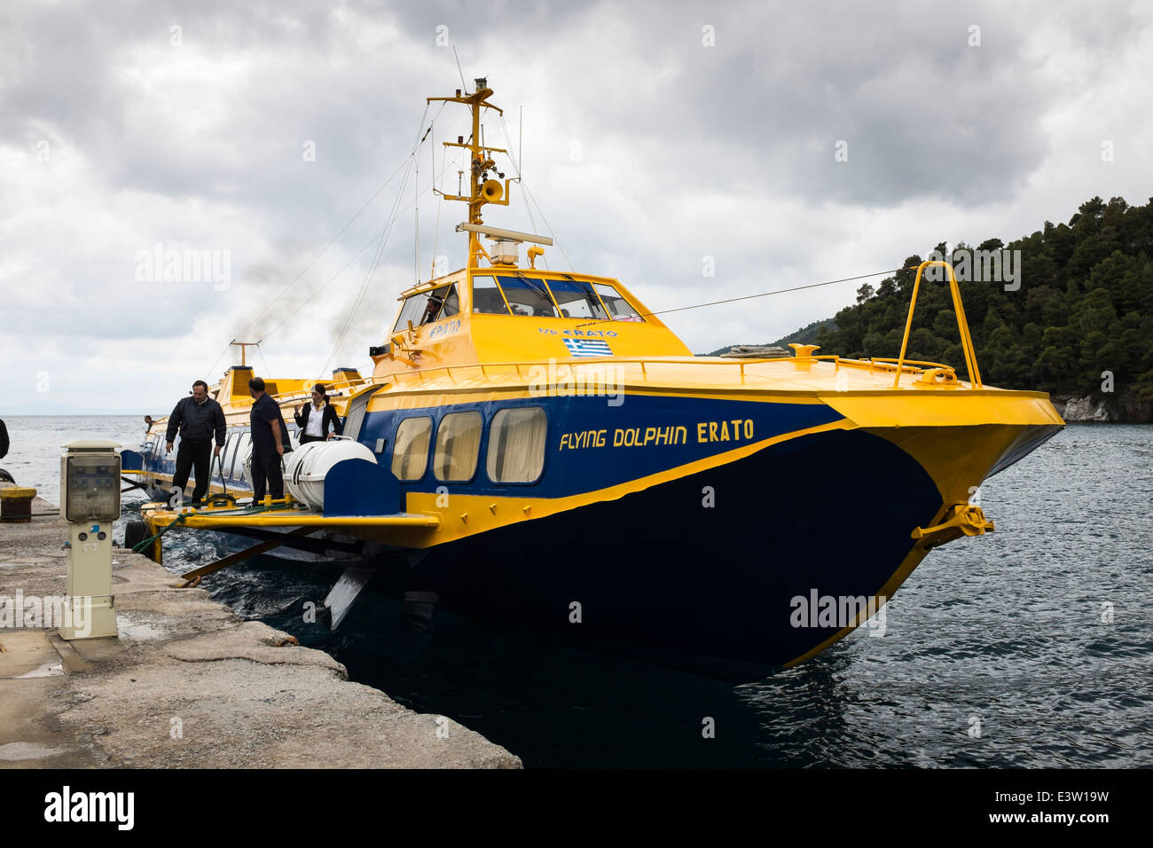 Flying Dolphin Hydrofoil Ferry Greece High Resolution Stock Photography and Images - Alamy