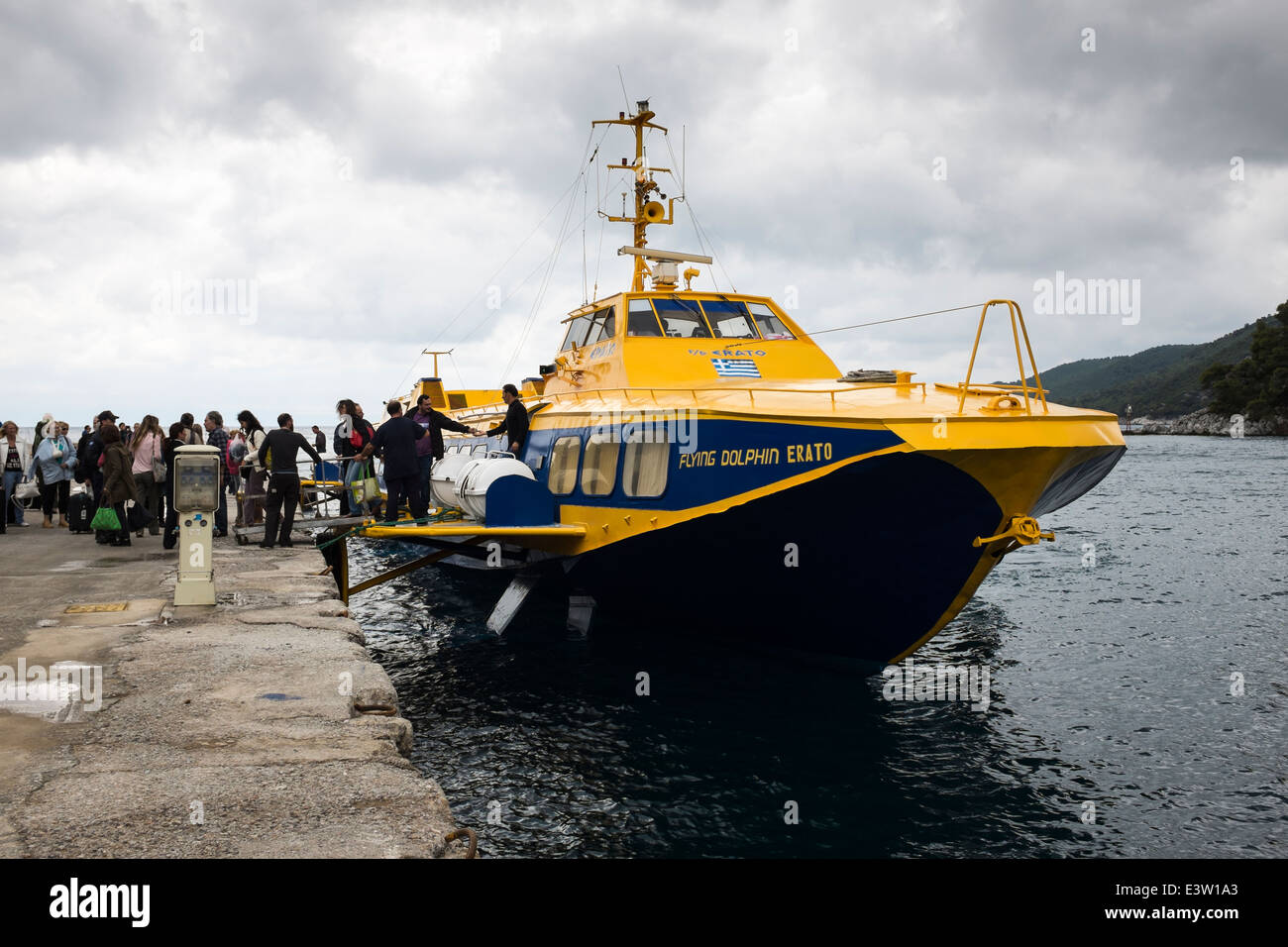 Flying Dolphin Hydrofoil Ferry Greece High Resolution Stock Photography and Images - Alamy