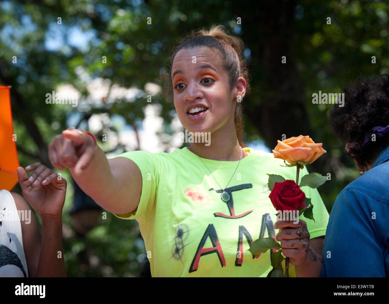 Orange riots hi-res stock photography and images - Alamy