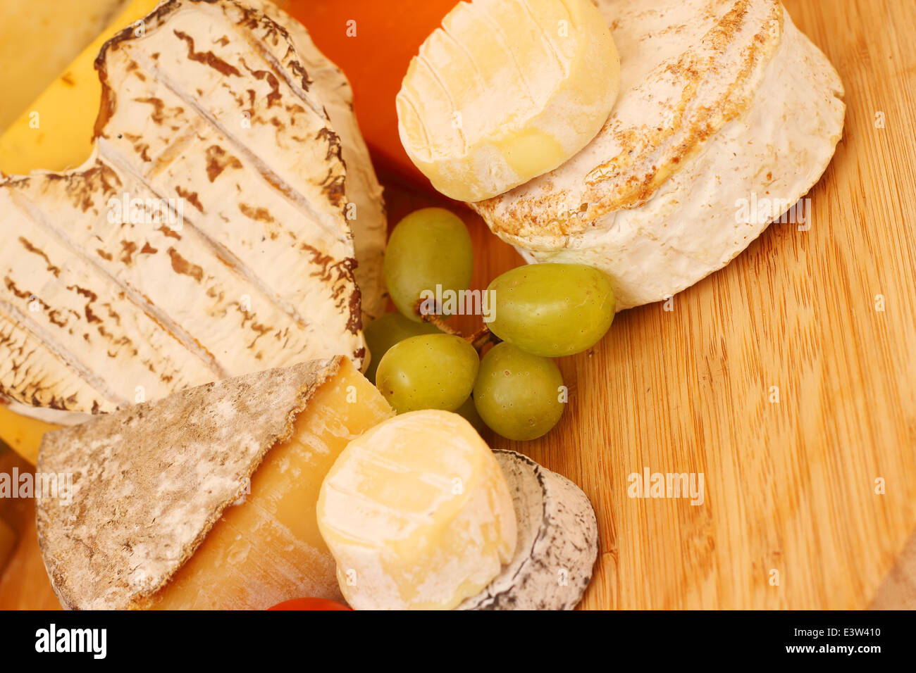 Various types of cheese composition Stock Photo - Alamy