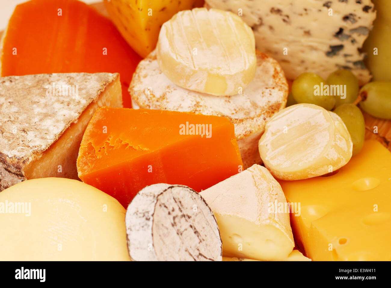 Block cheese variety hi-res stock photography and images - Alamy