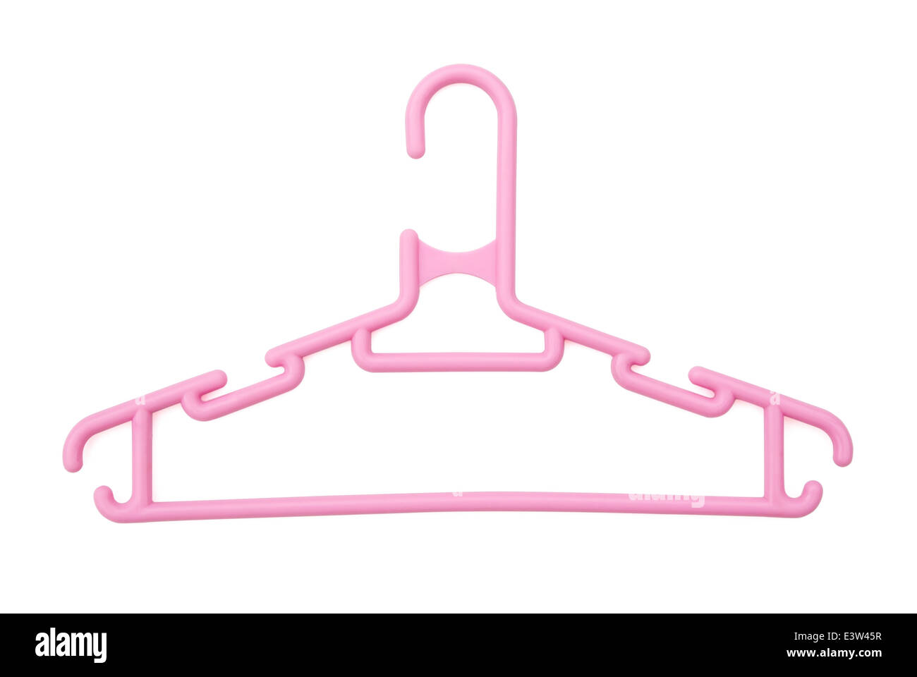 pink hanger with clipping path Stock Photo - Alamy