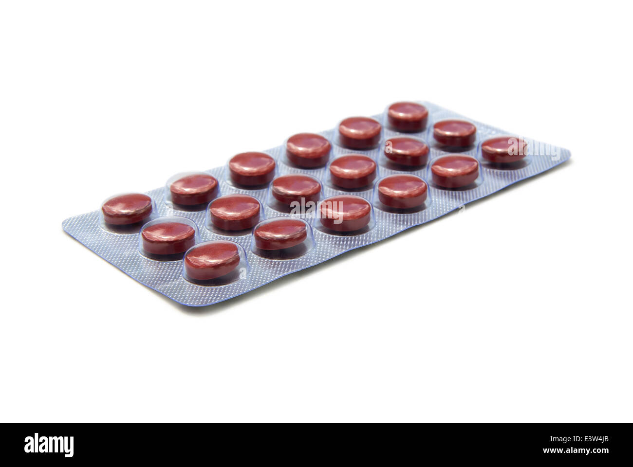 Red tablets Cut Out Stock Images & Pictures - Alamy