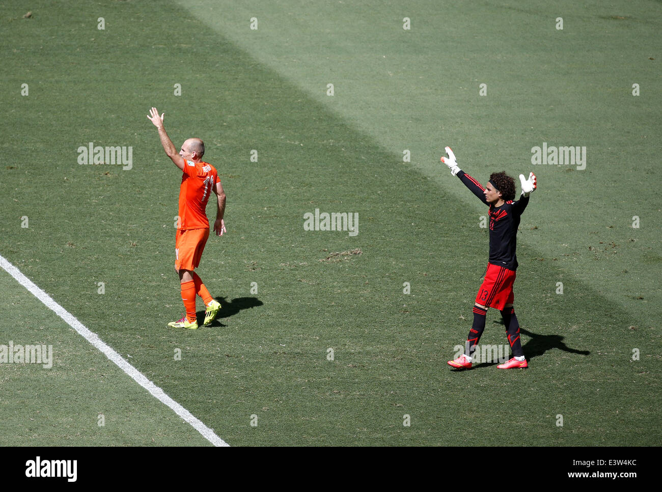 Netherlands mexico 2014 robben hi-res stock photography and images - Alamy