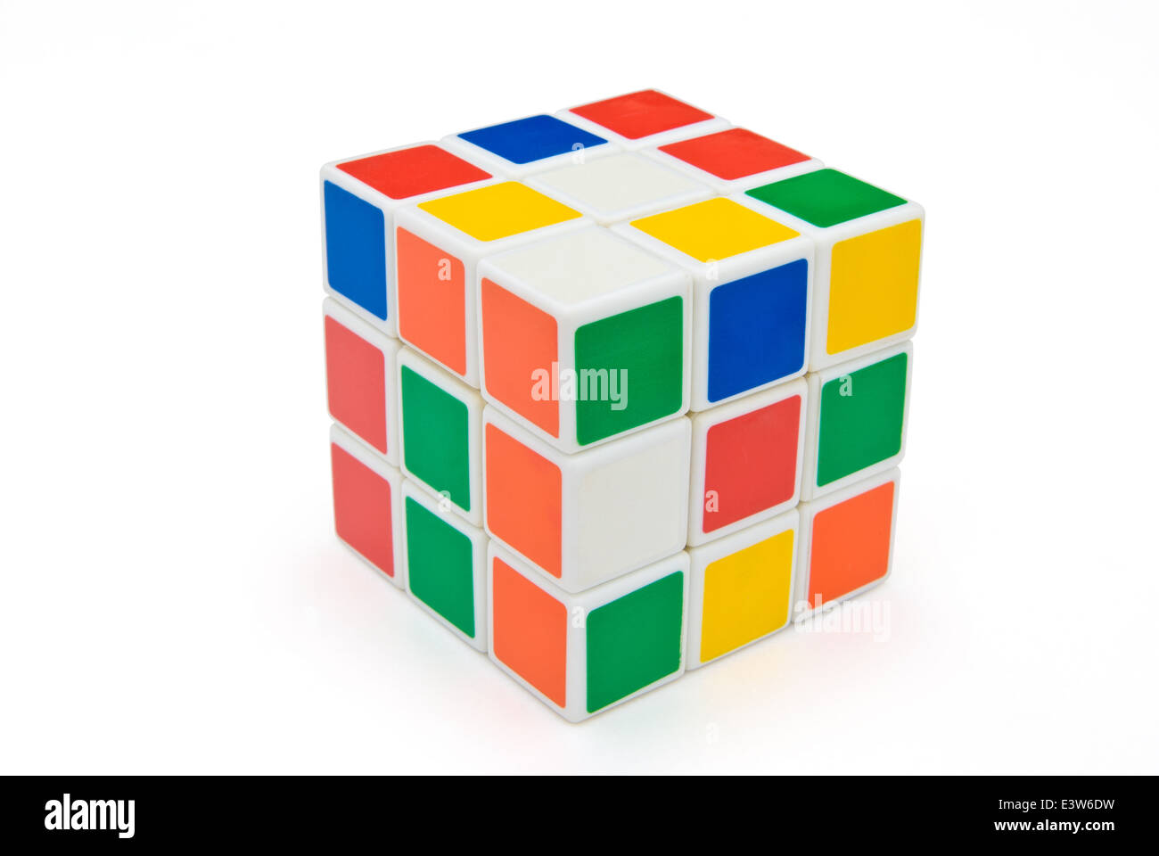 Rubik's Cube with clipping path Stock Photo - Alamy