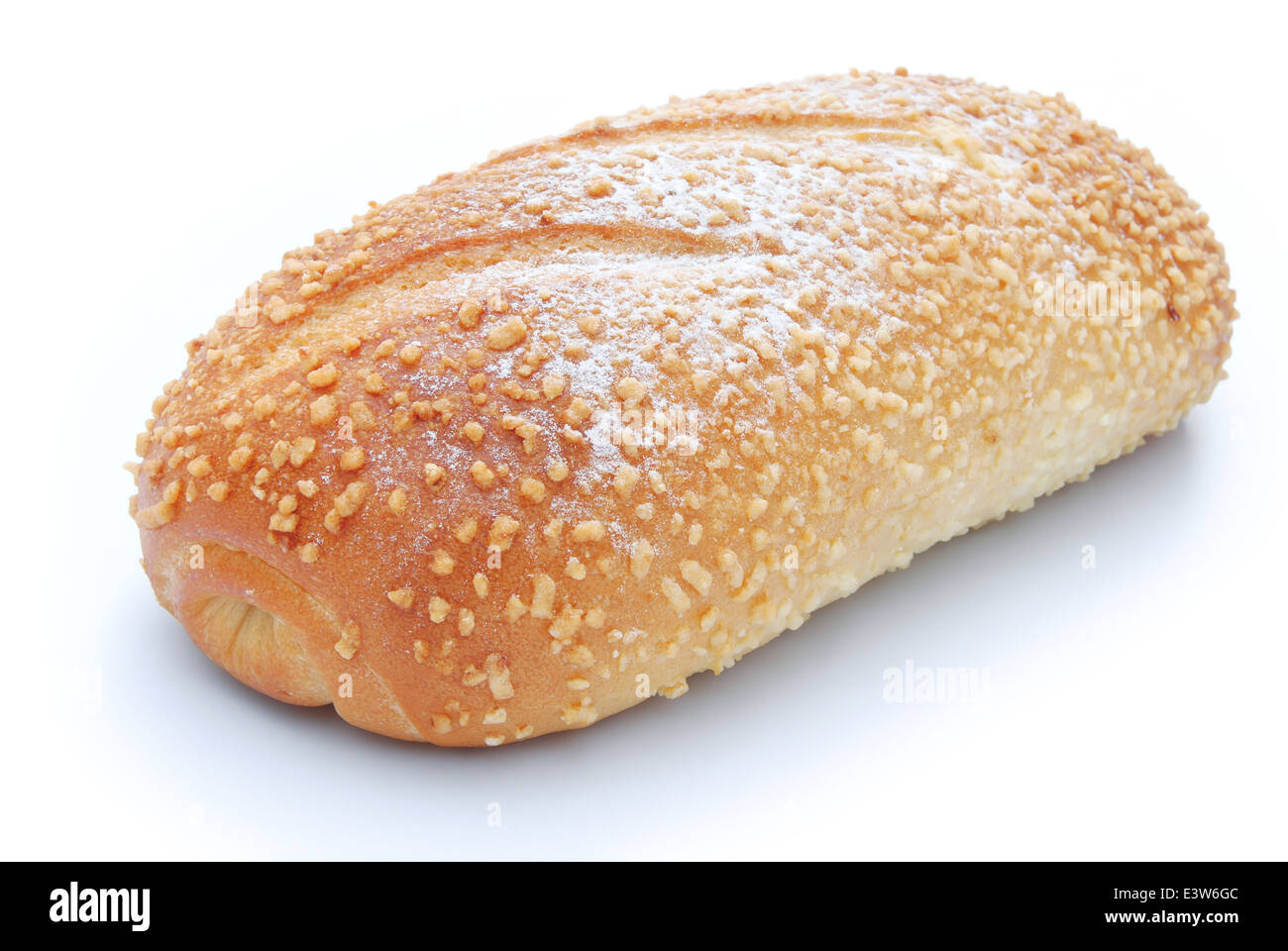 side view bread on a white background Stock Photo - Alamy