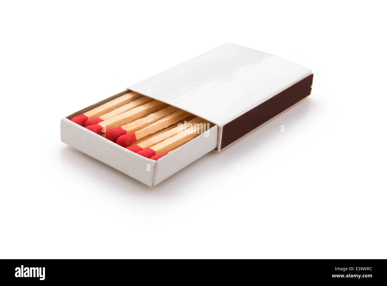 side view matchbox on white Stock Photo - Alamy