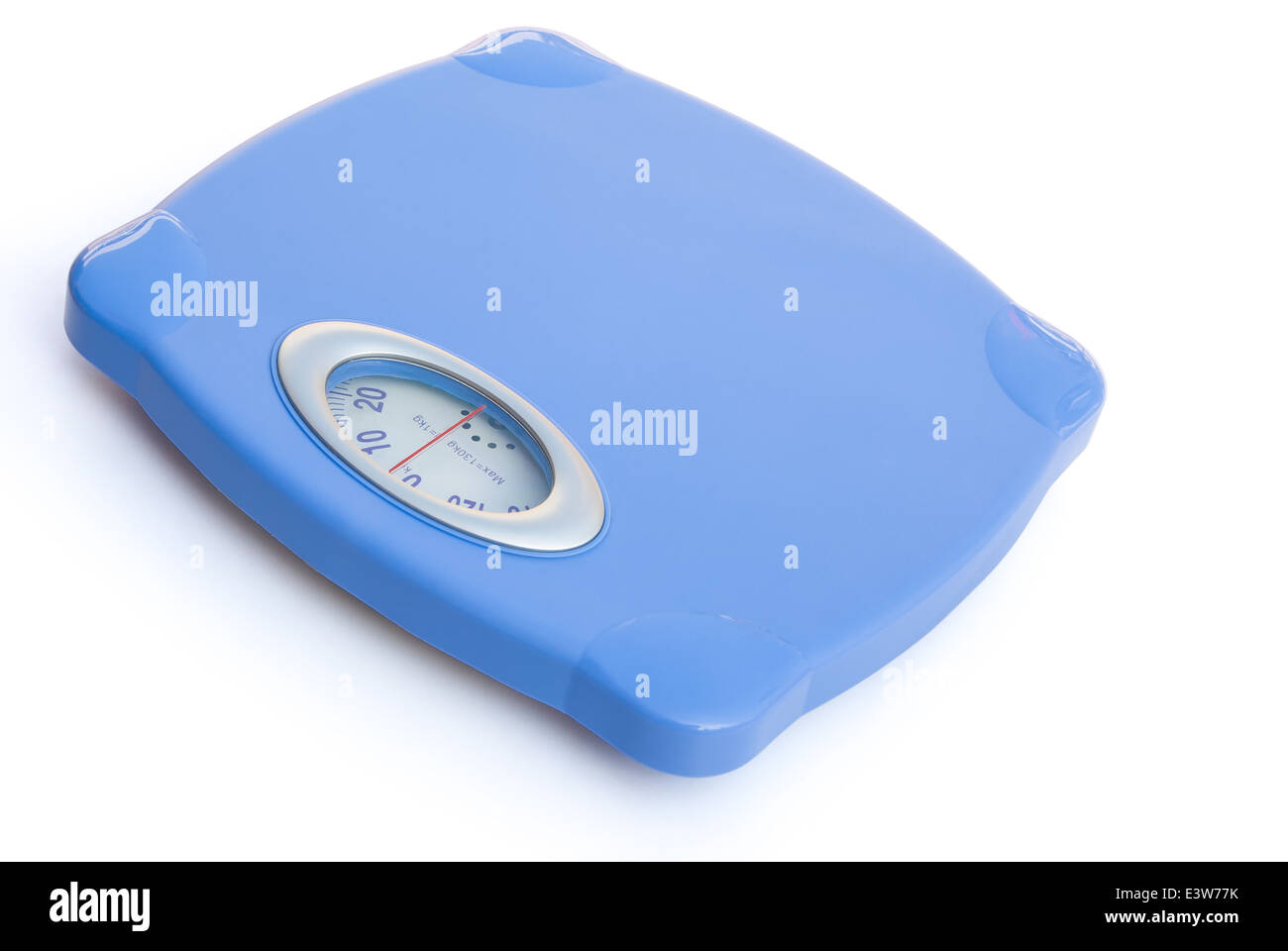 side view weight scale on white with clipping path Stock Photo - Alamy