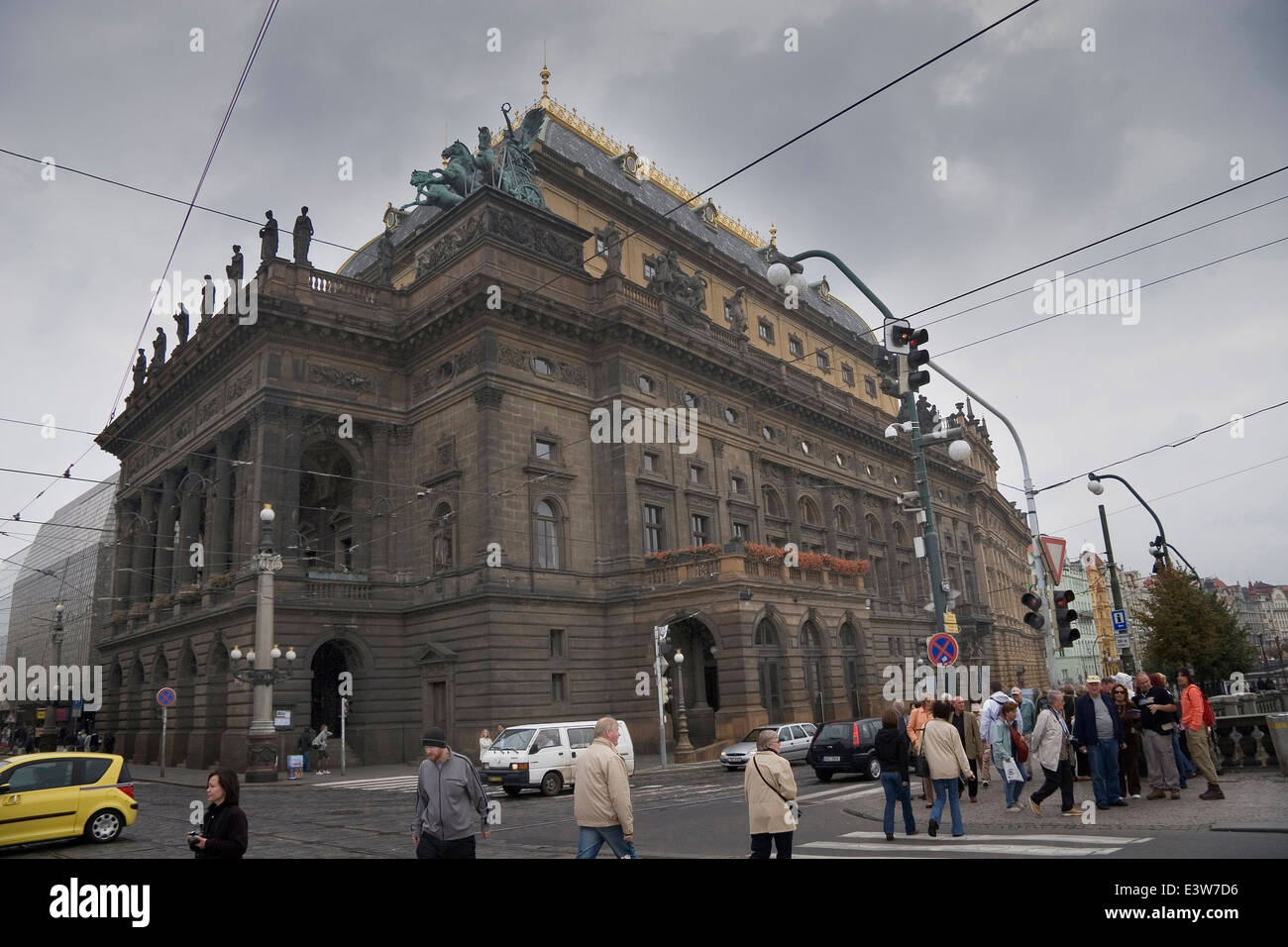 Prague state opera house hi-res stock photography and images - Alamy