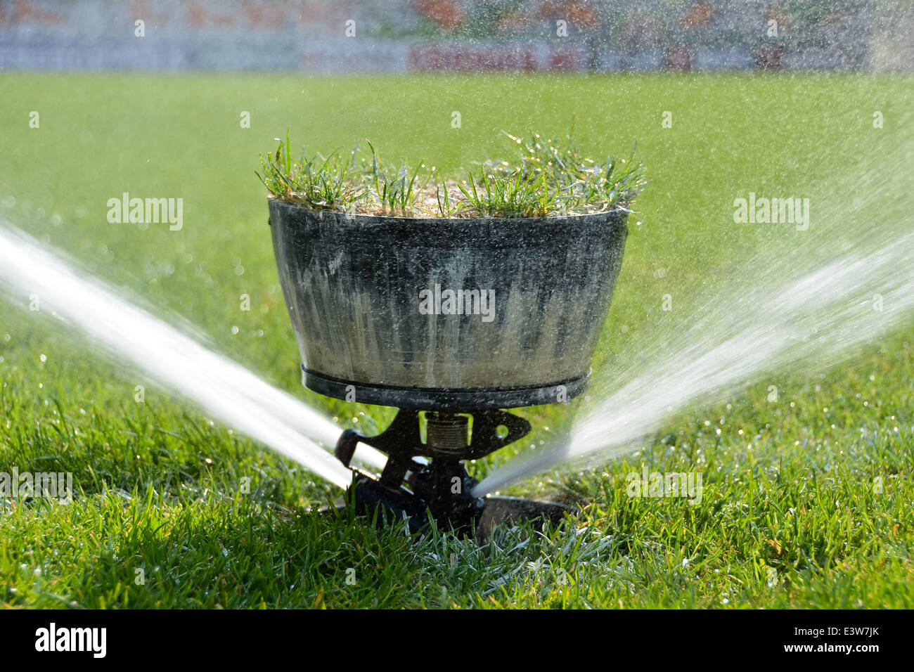 Football sprinkler hi-res stock photography and images - Alamy