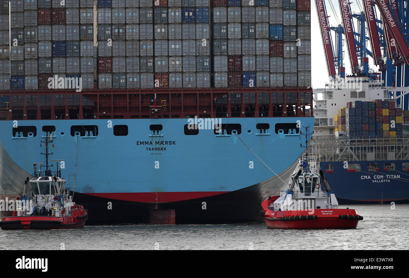 Emma maersk hi-res stock photography and images - Alamy