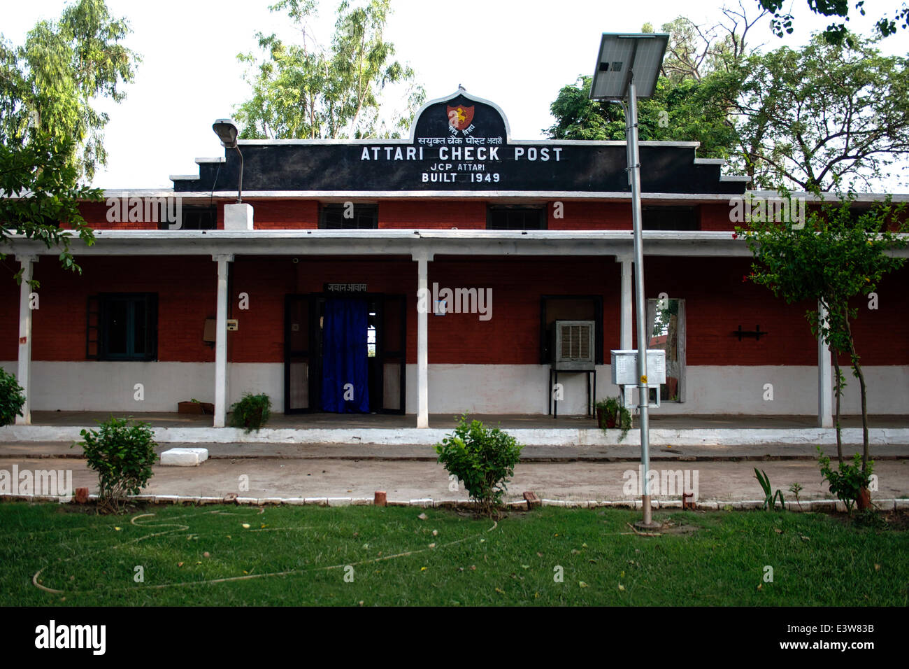 Indian-Pakistani border crossing Wagah, Attari Border, Punjab, India on ...