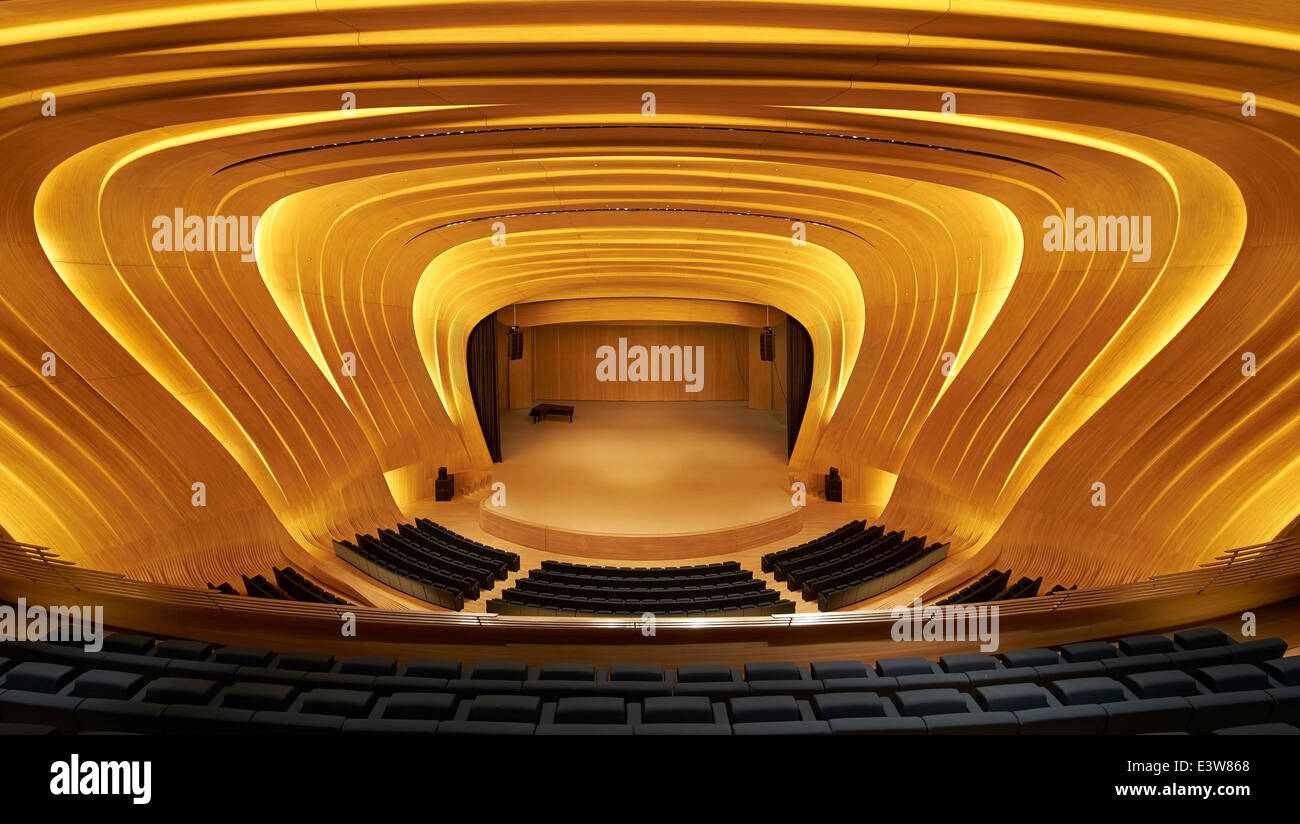 Heydar Alijev Cultural Centre, Baku, Azerbaijan. Architect: Zaha Hadid ...