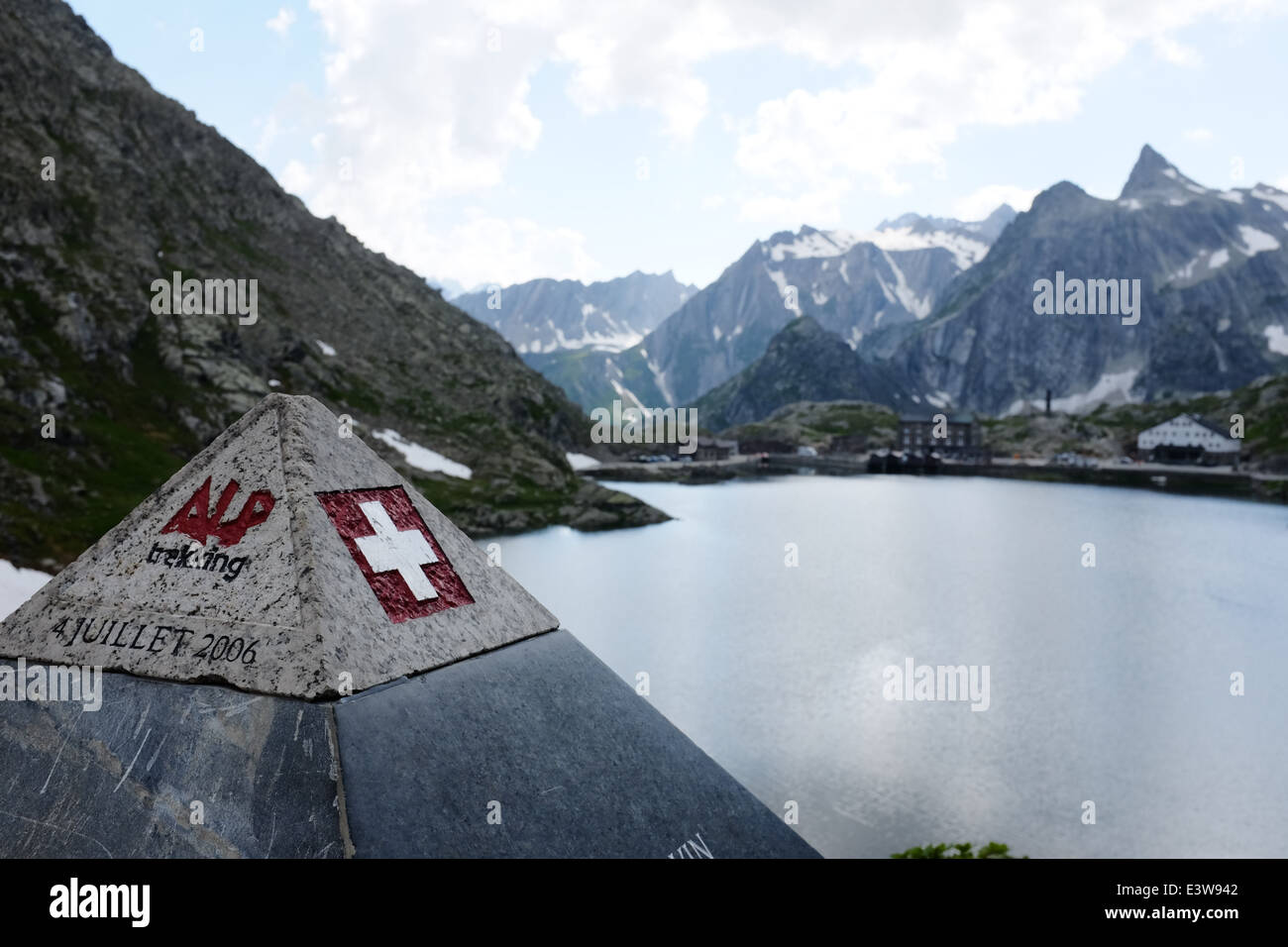 Pass of grand saint bernard hi-res stock photography and images - Alamy
