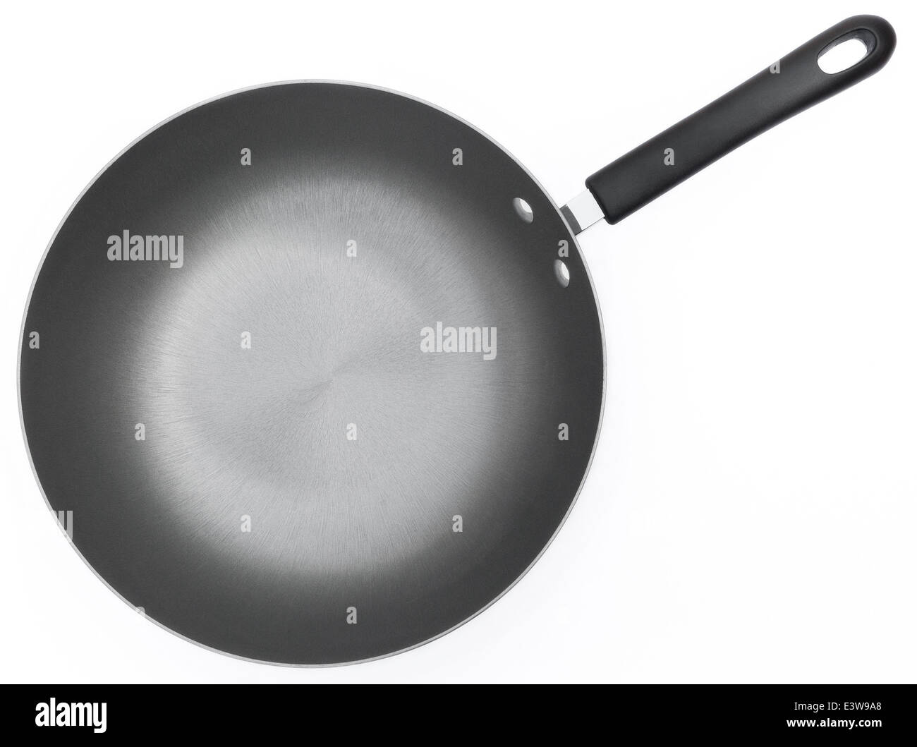 top view of a saucepan on white Stock Photo - Alamy