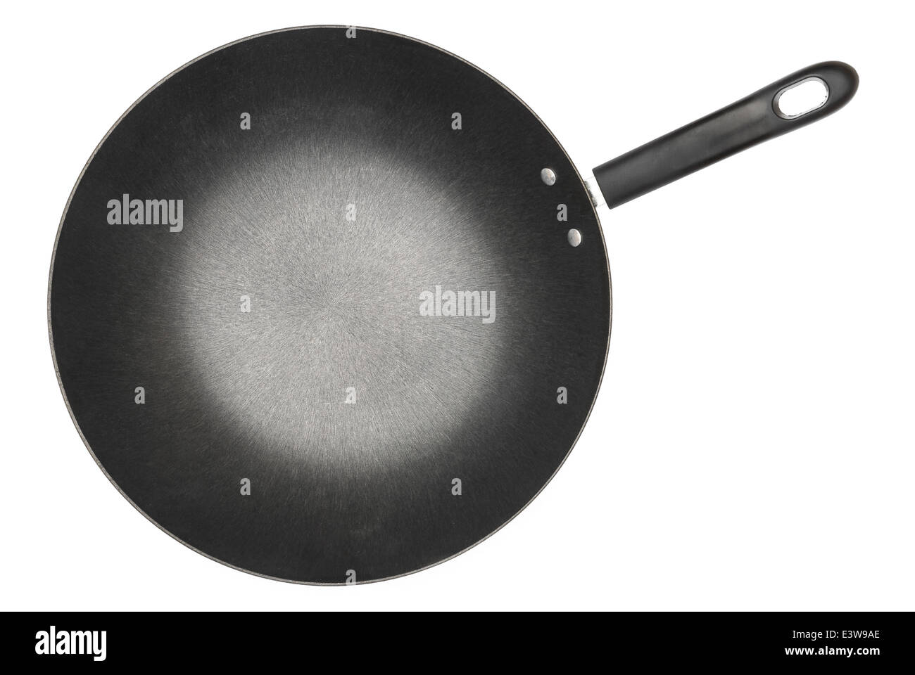 top view of a saucepan on white Stock Photo - Alamy
