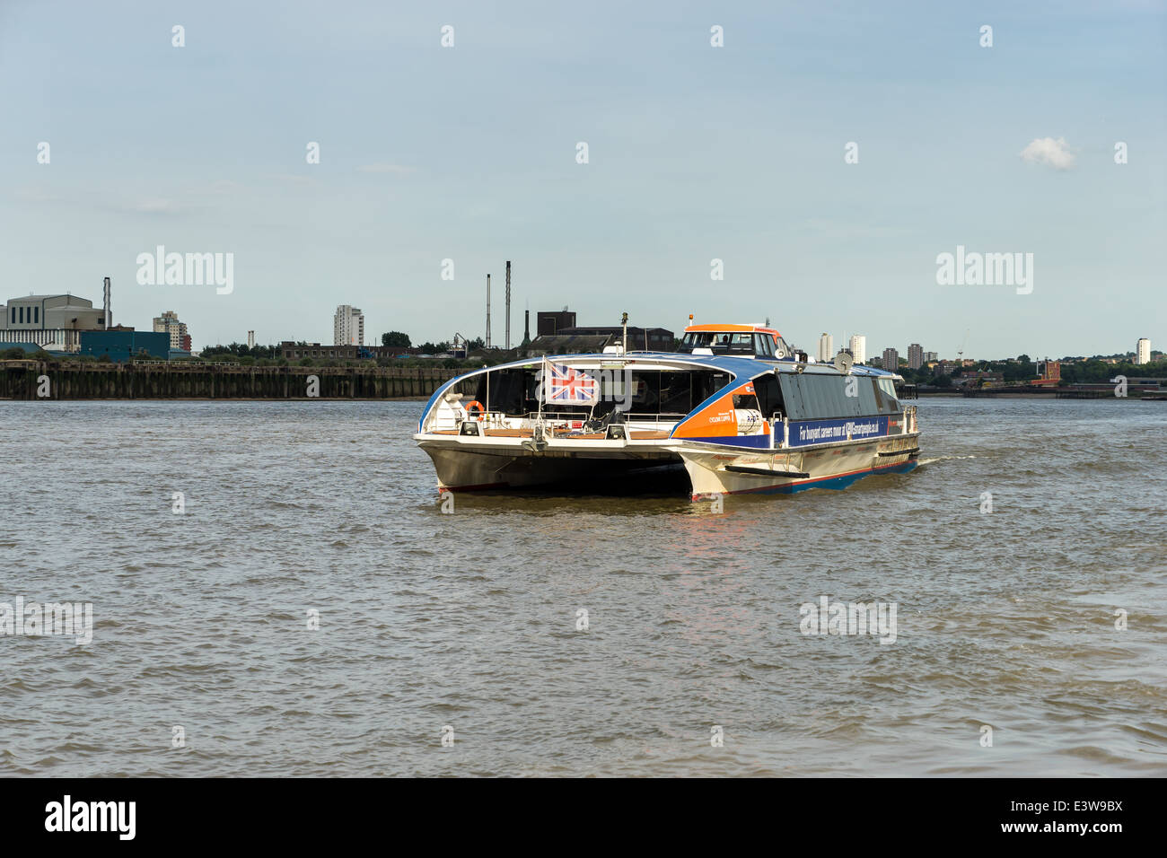 Riverbus on the River Thames Stock Photo - Alamy