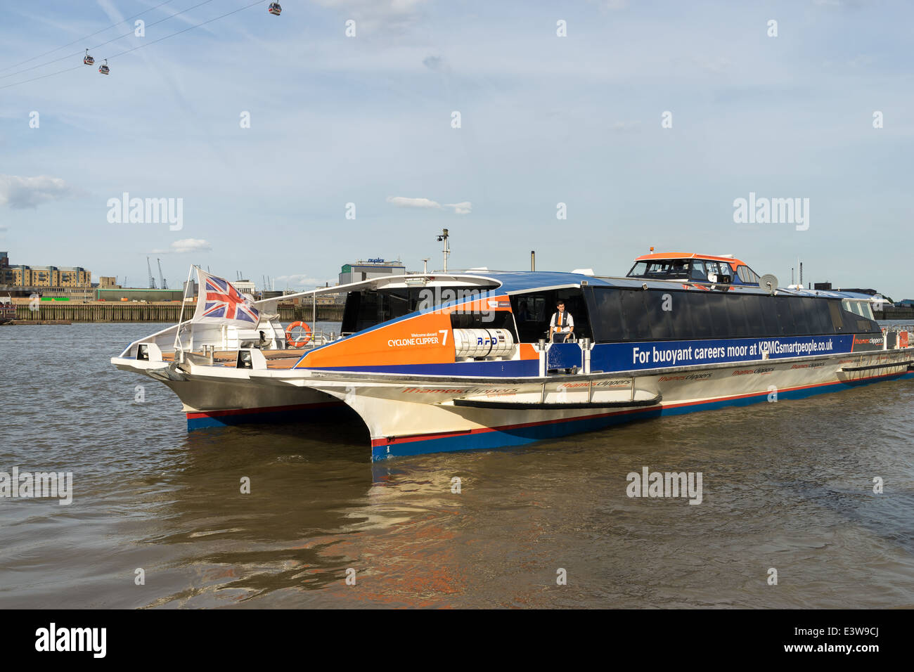 Riverbus on the River Thames Stock Photo - Alamy