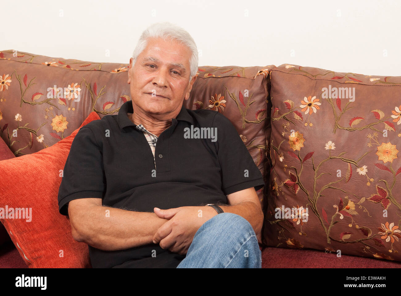 Portrait of a 60 years man Stock Photo - Alamy