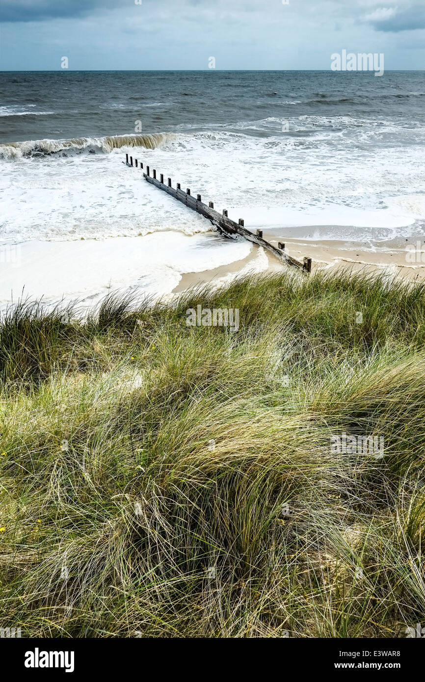 Horsey beach in Norfolk Stock Photo - Alamy