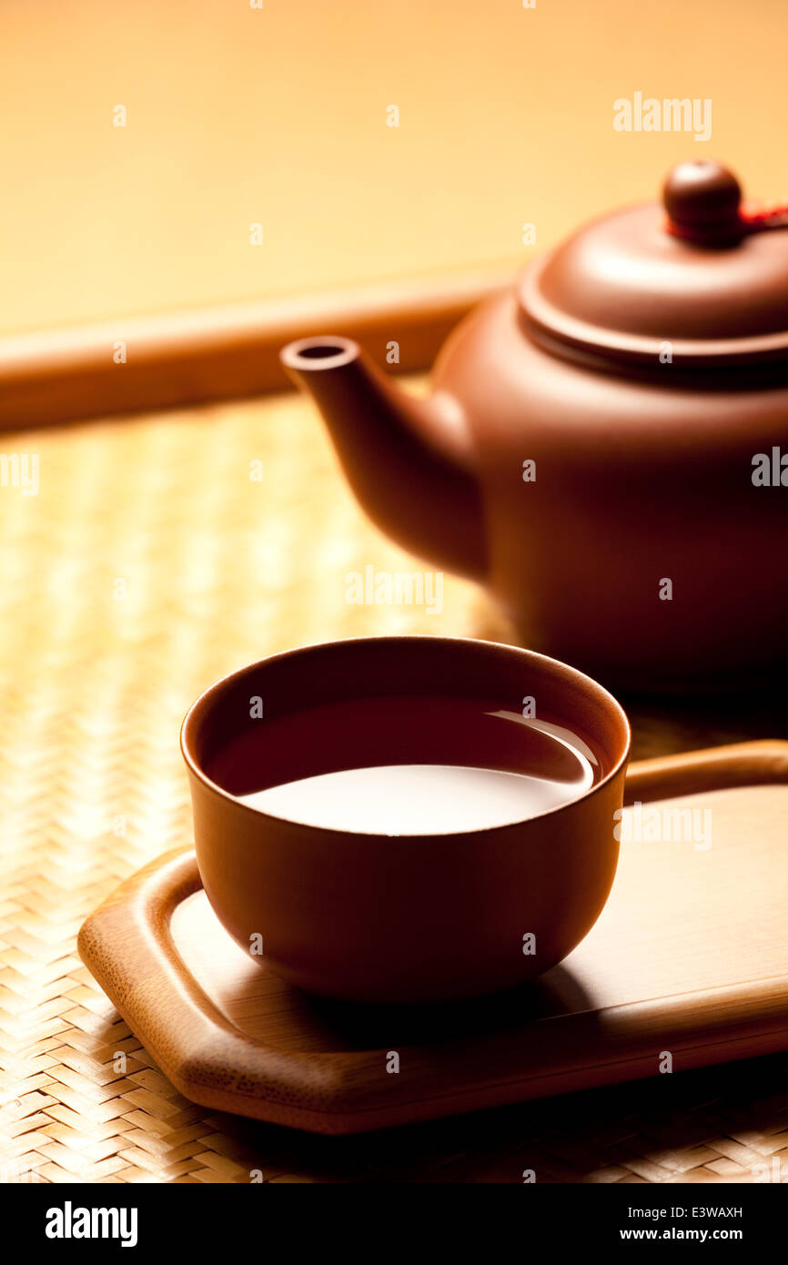 Chinese Tea Set Stock Photo - Alamy