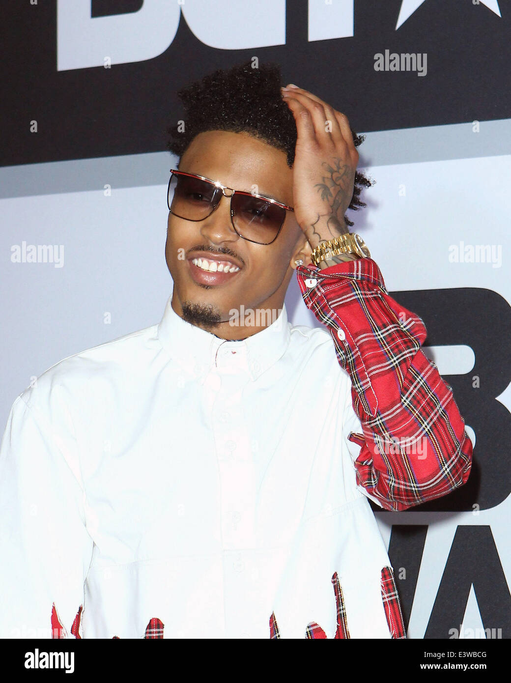 August alsina bet awards hi-res stock photography and images - Alamy