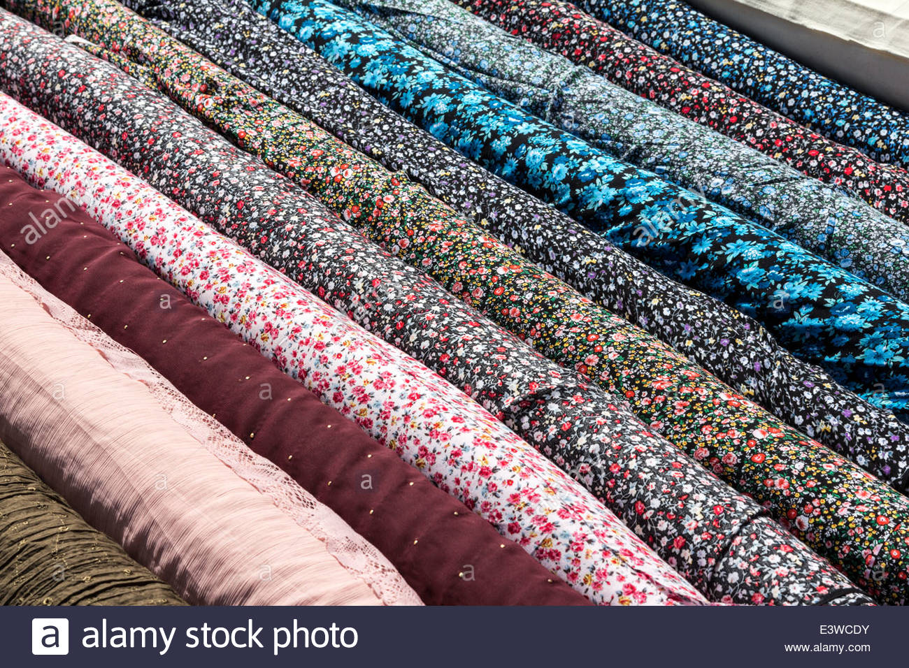 Rolls Fabric Material Stock Photos & Rolls Fabric Material Stock Images ...